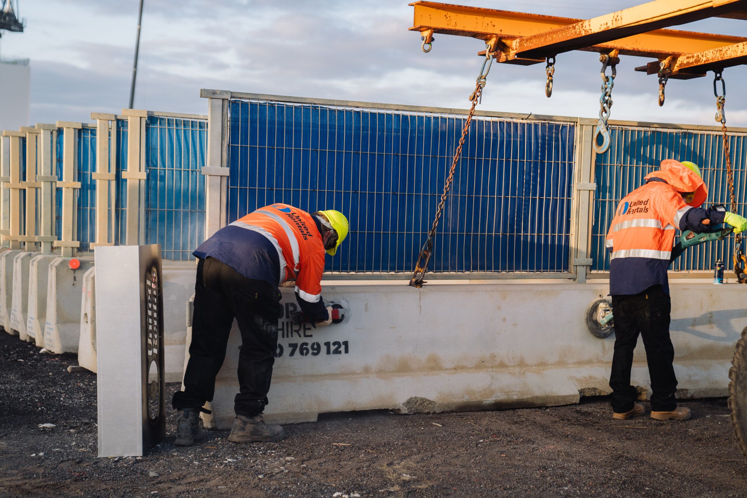 Fortawall Temp Fencing Secures Brisbane Airport
